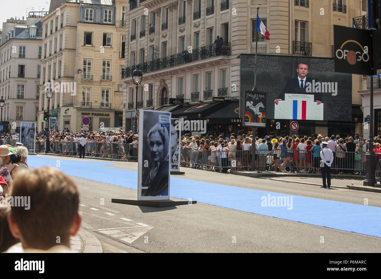 Simone veil pantheon hi-res stock photography and images - Alamy