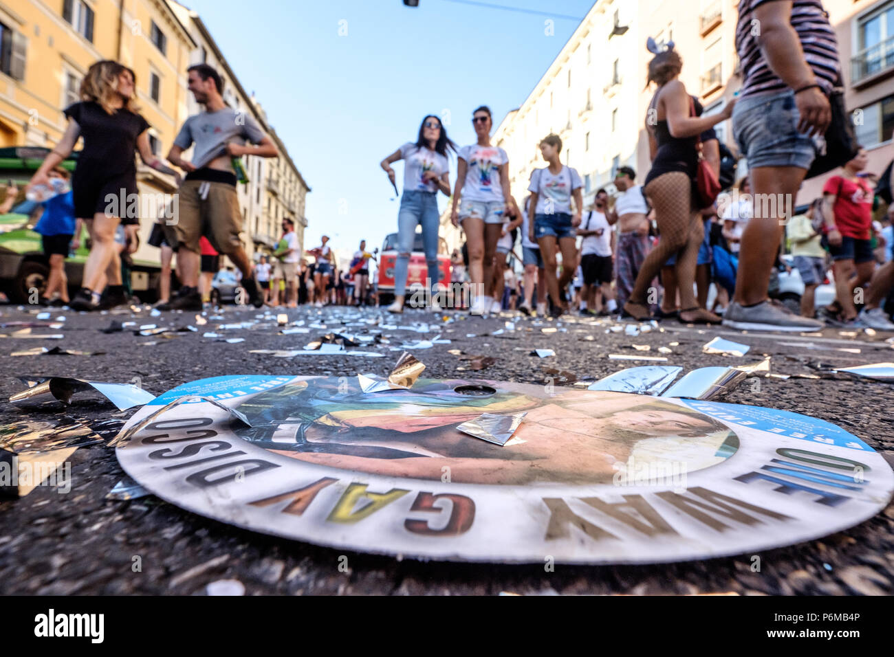 Milano pride 2018 hi-res stock photography and images - Alamy