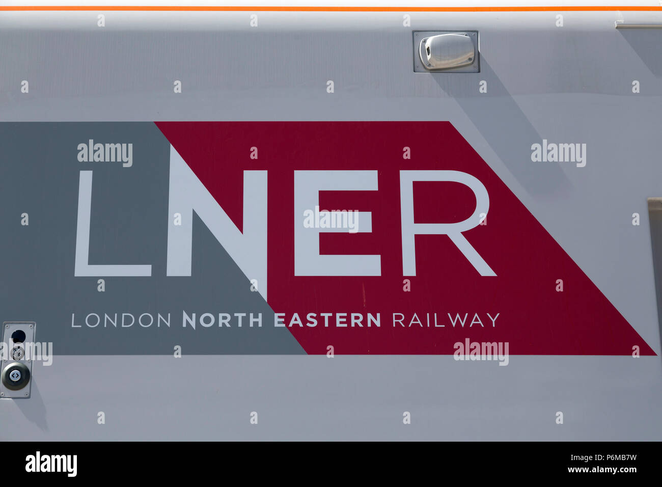 London north eastern railway logo hi-res stock photography and images - Alamy