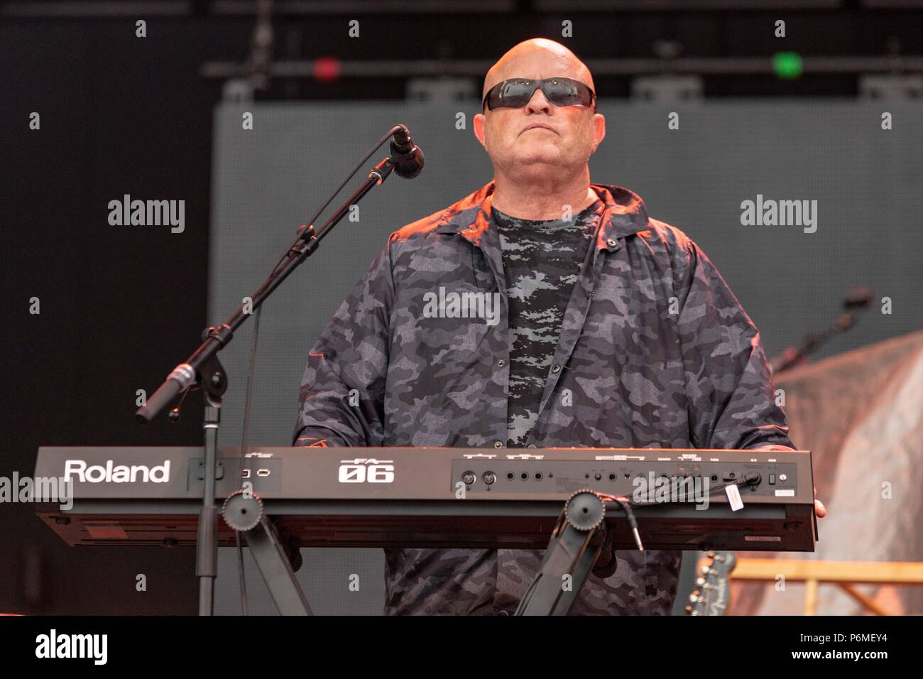 Milwaukee, Wisconsin, USA. 1st July, 2018. MIKE SCORE of A Flock of ...
