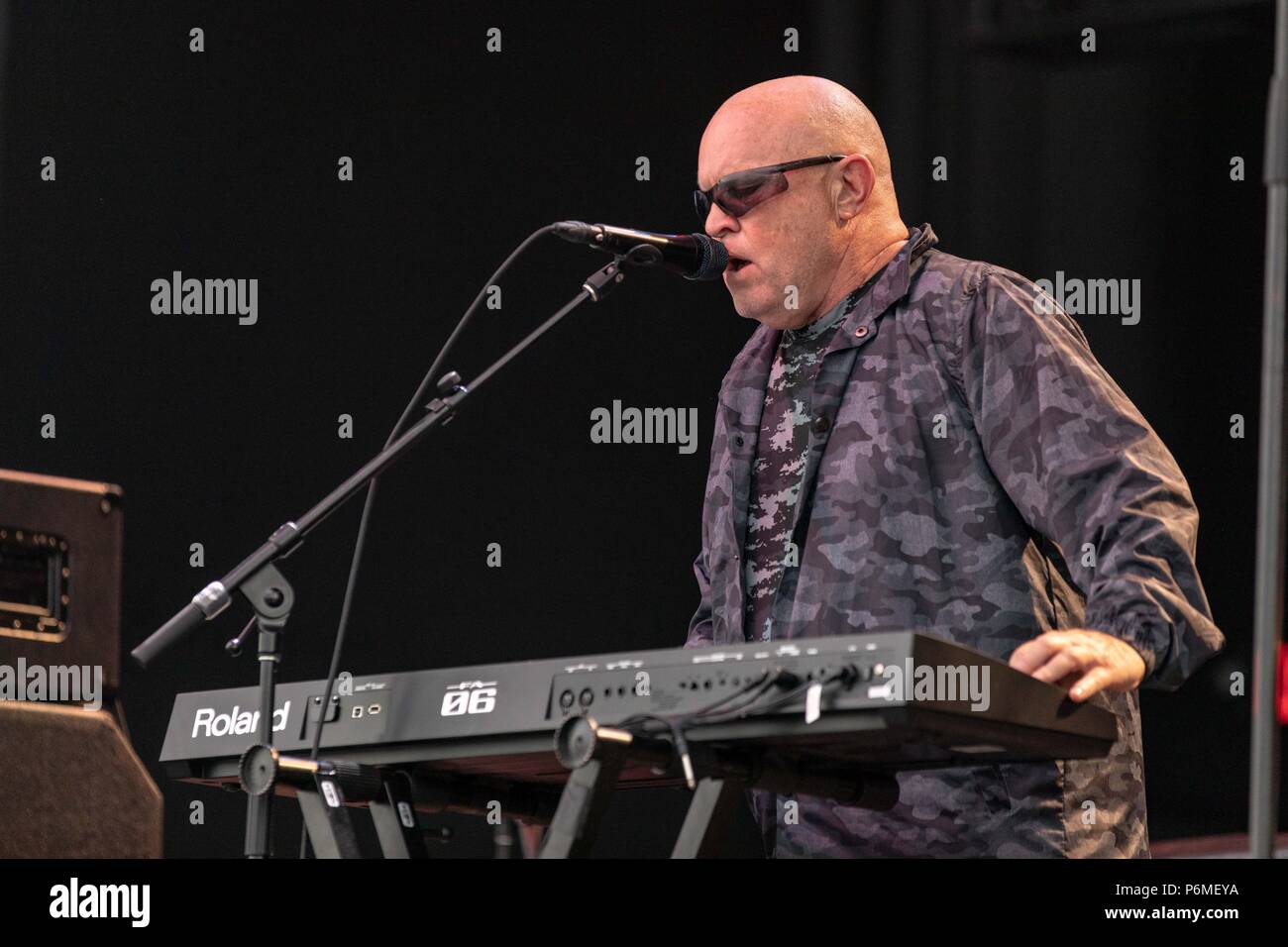 Milwaukee, Wisconsin, USA. 1st July, 2018. MIKE SCORE of A Flock of ...