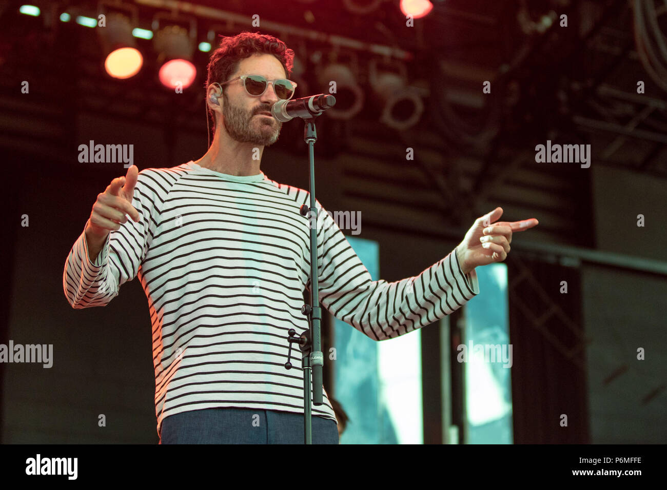Milwaukee, Wisconsin, USA. 1st July, 2018. RYAN MERCHANT of Capital ...