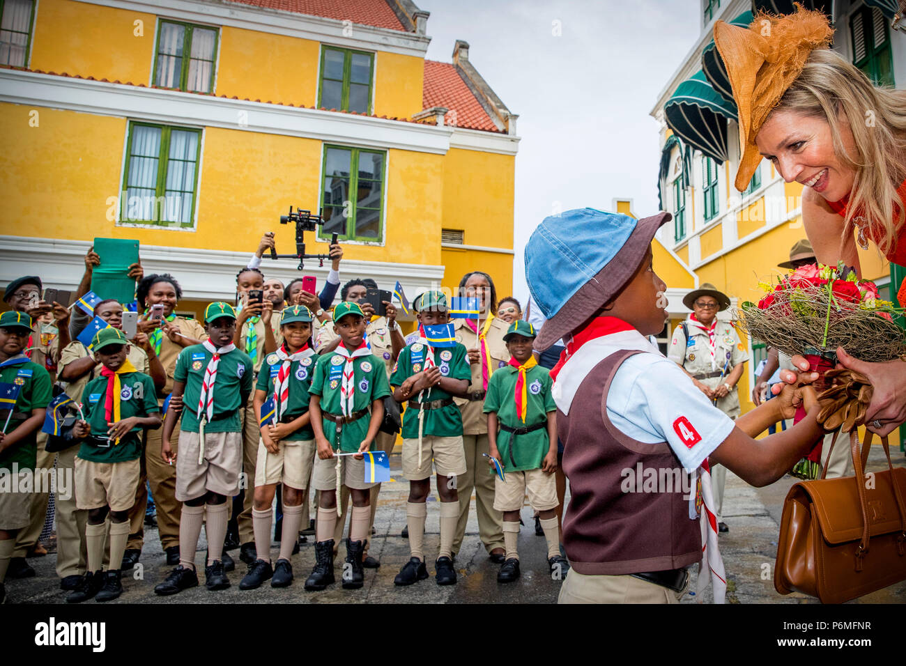 Willemstad, Netherlands. 01st July, 2018. King Willem-Alexander of The ...