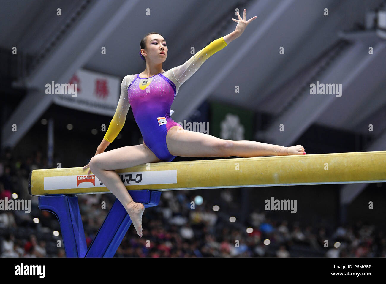 Takasaki Arena, Gunma, Japan. 1st July, 2018. Nagi Kajita, JULY 1, 2018 ...