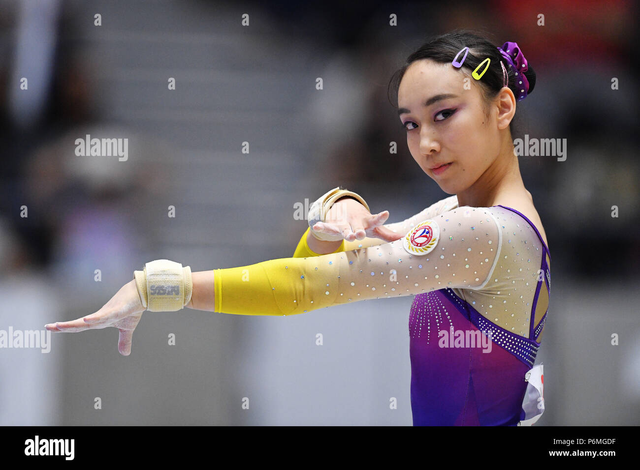 Takasaki Arena, Gunma, Japan. 1st July, 2018. Nagi Kajita, JULY 1, 2018 ...