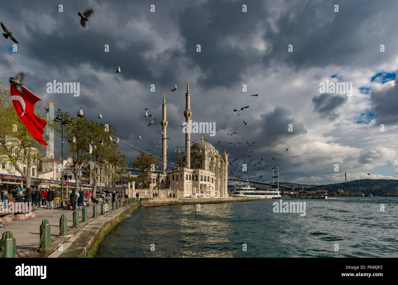 Ortakoy mosque in istanbul hi-res stock photography and images - Alamy