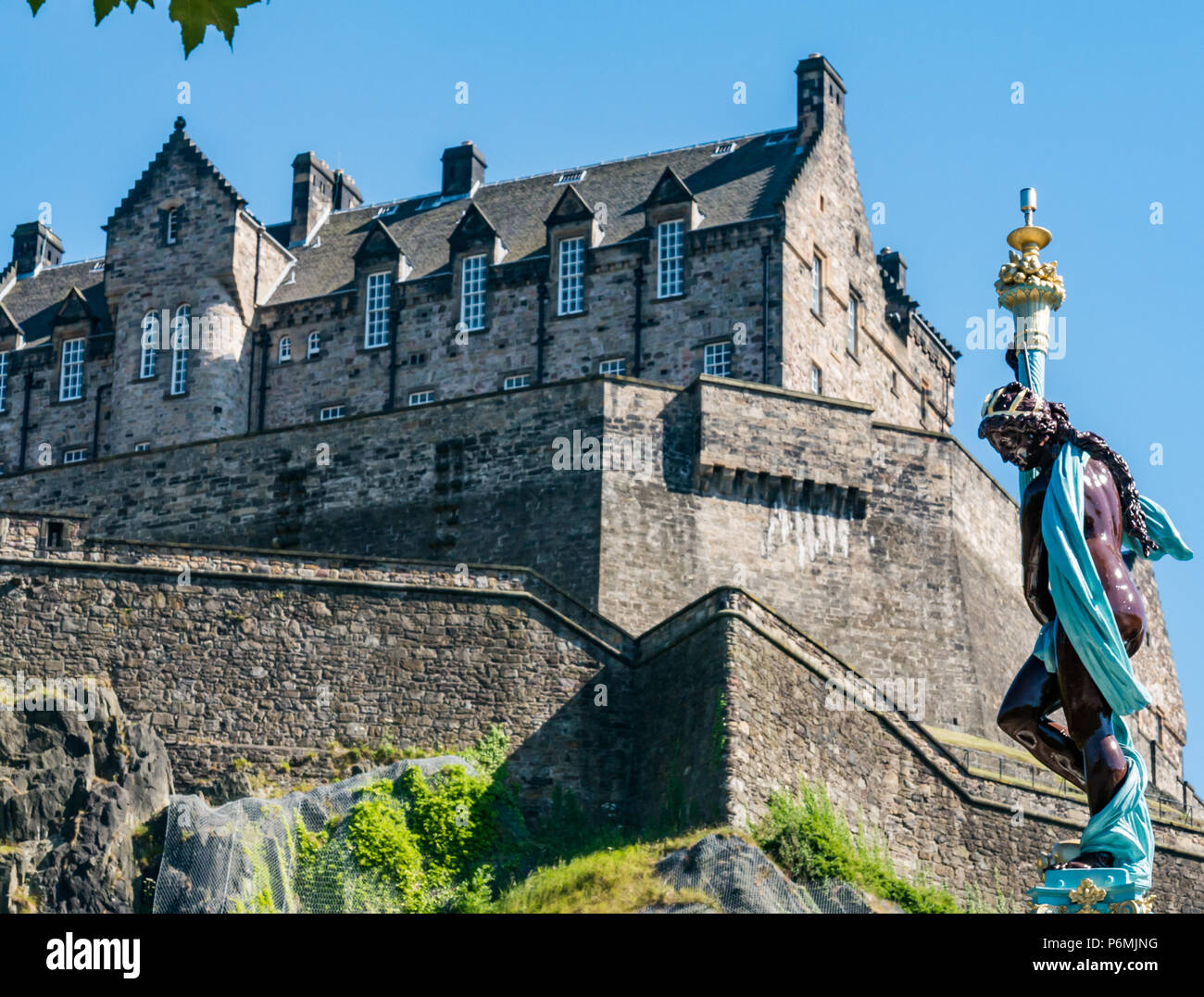 Victorian cast iron Ross fountain, restored and brightly painted in ...