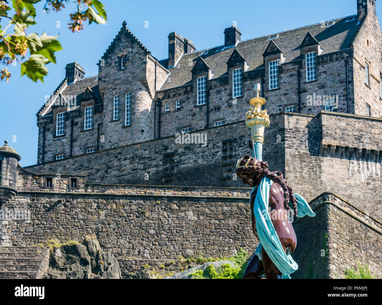 Victorian cast iron Ross fountain, restored and brightly painted in ...