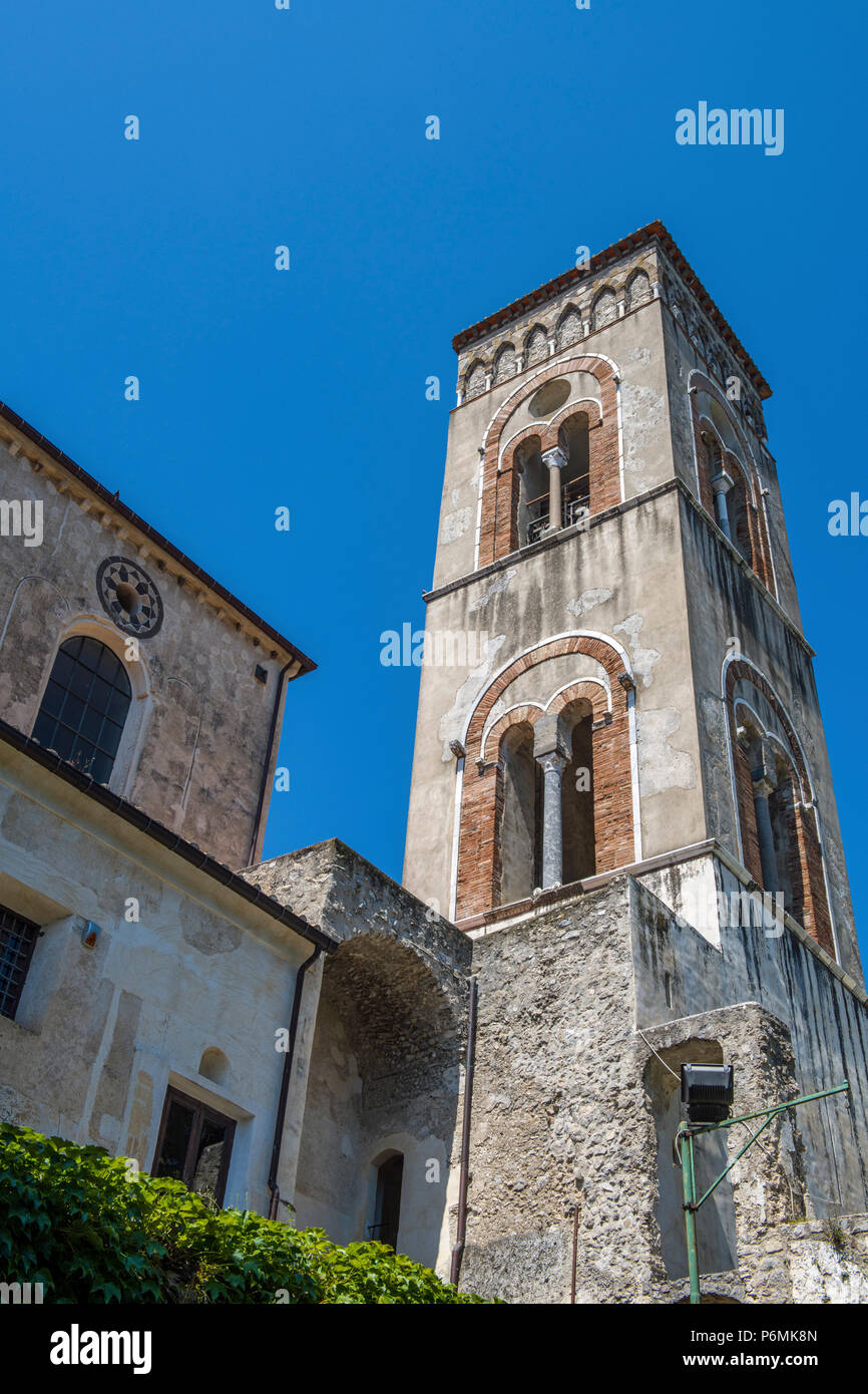 The Tower of the Ravello Cathedral Stock Photo - Alamy