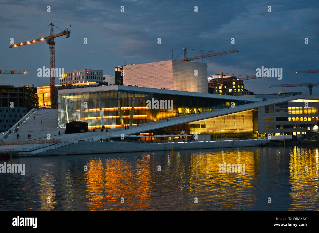 Norwegian opera house hi-res stock photography and images - Alamy