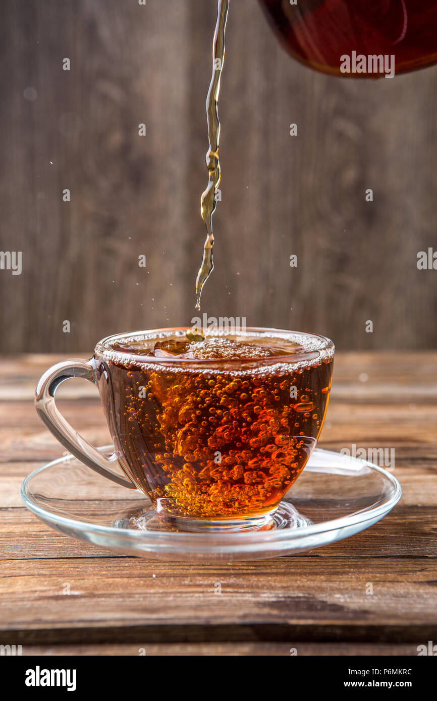 Photography herbal tea in cup Stock Photo - Alamy
