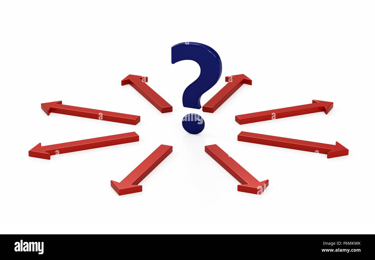 Question Mark Question Mark Down Arrow Illustration Arrow Question