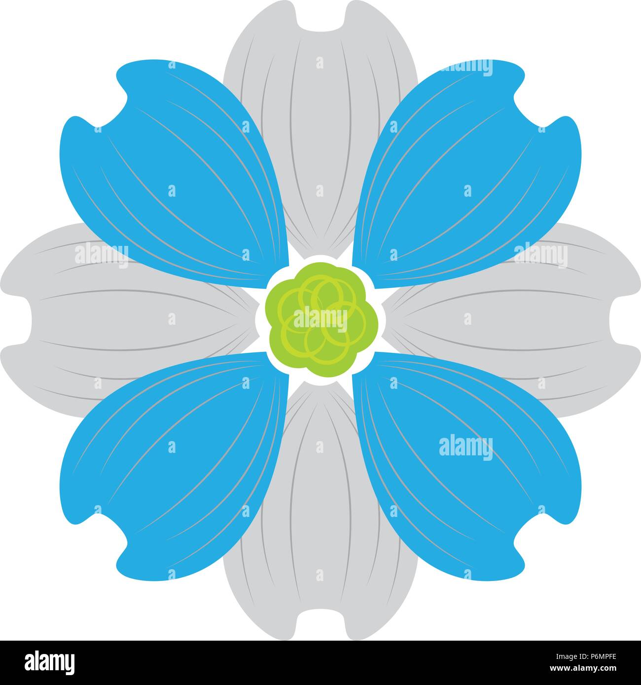 Isolated flower icon Stock Vector Image & Art - Alamy