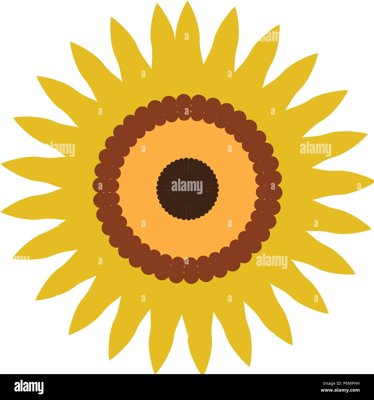 Isolated flower icon Stock Vector Image & Art - Alamy