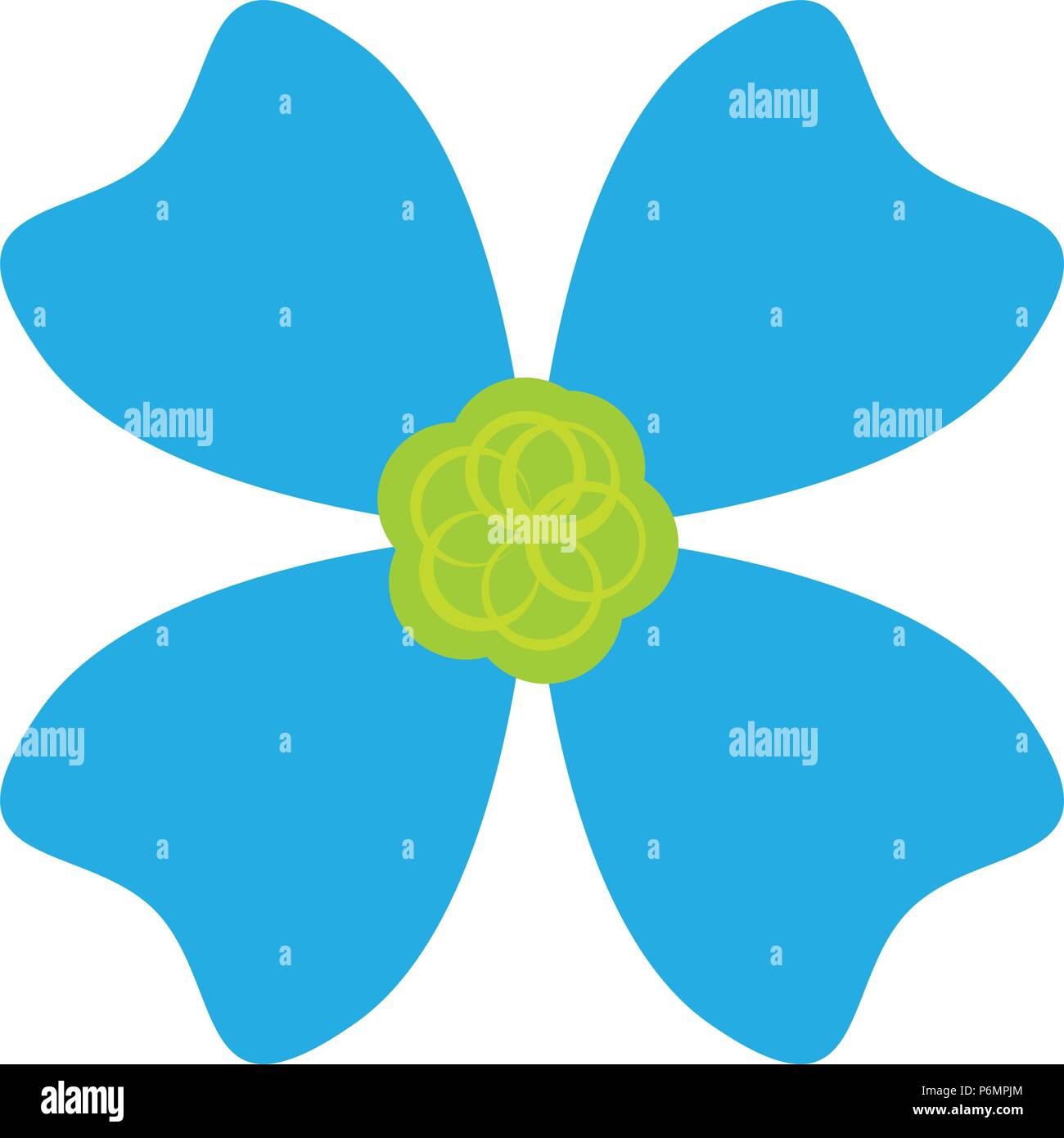 Isolated flower icon Stock Vector Image & Art - Alamy