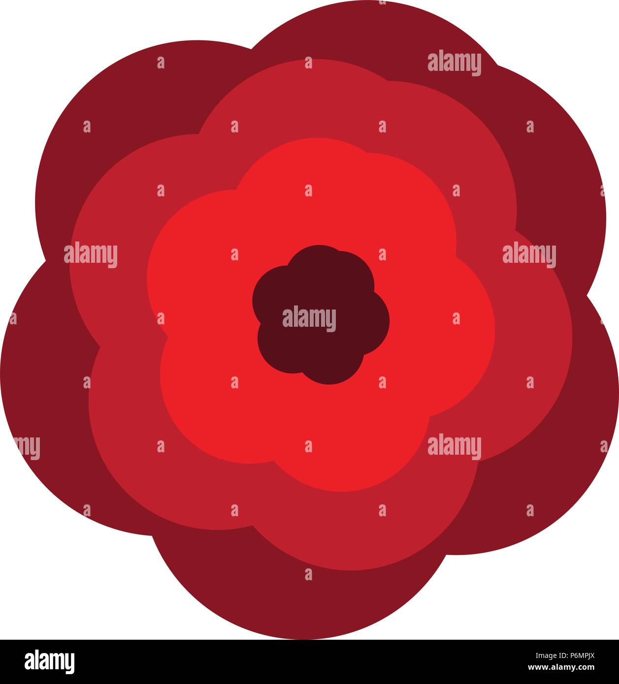 Isolated flower icon Stock Vector Image & Art - Alamy