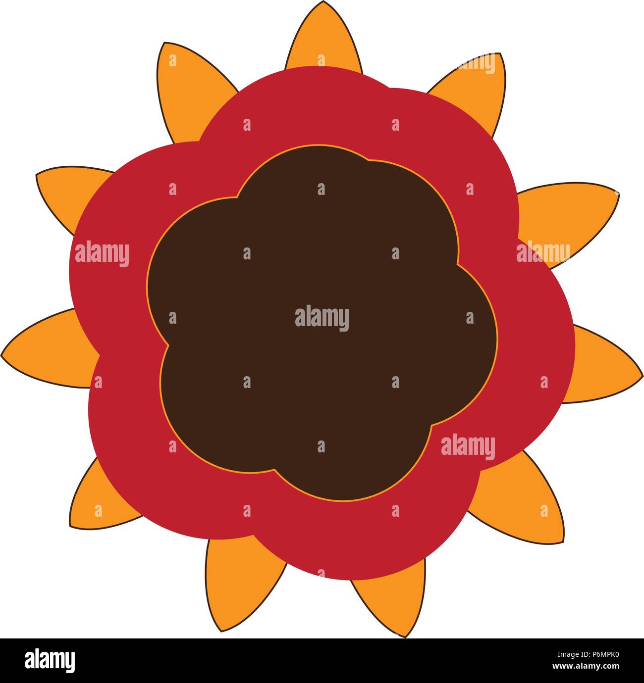 Isolated flower icon Stock Vector Image & Art - Alamy