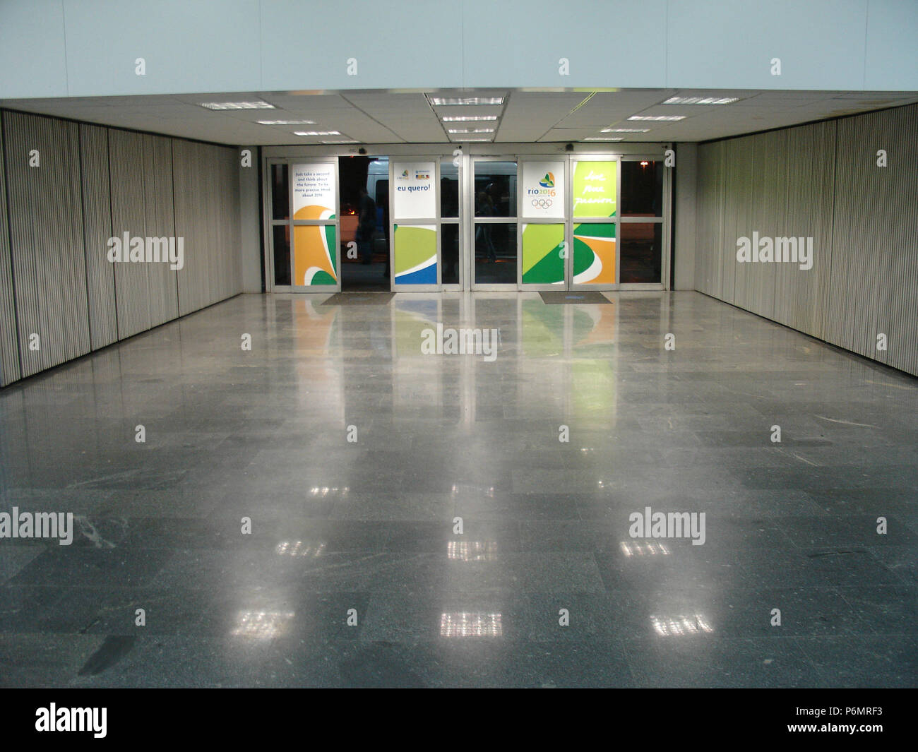 Lobby, exit Airport, Galeão, Rio de Janeiro, Brazil Stock Photo - Alamy