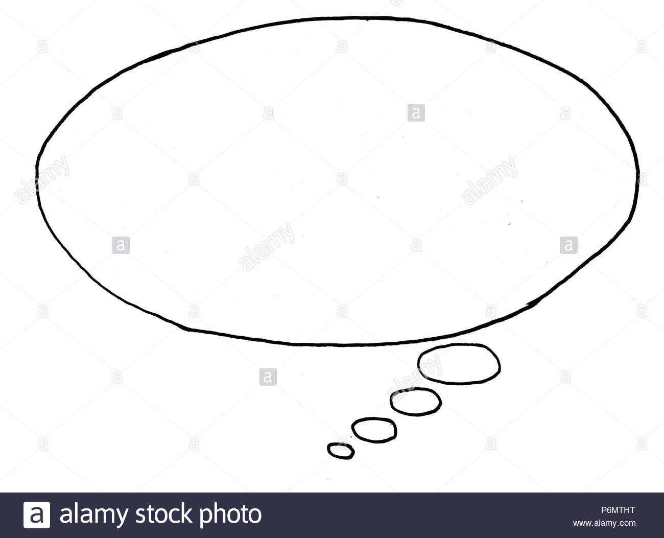 Thought Bubble Cut Out Stock Images & Pictures - Alamy