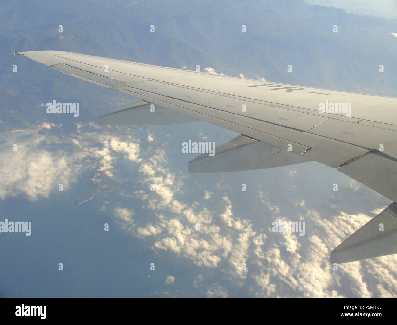 Aerial view, wing, plane, flight, Brazil Stock Photo - Alamy