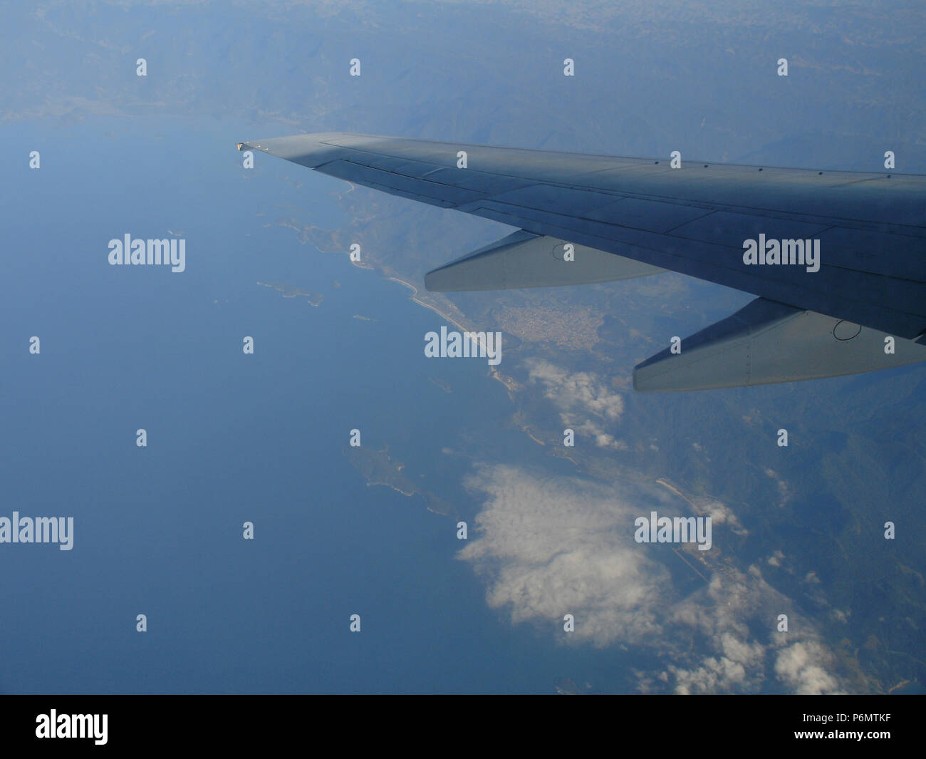 Aerial view, wing, plane, flight, Brazil Stock Photo - Alamy