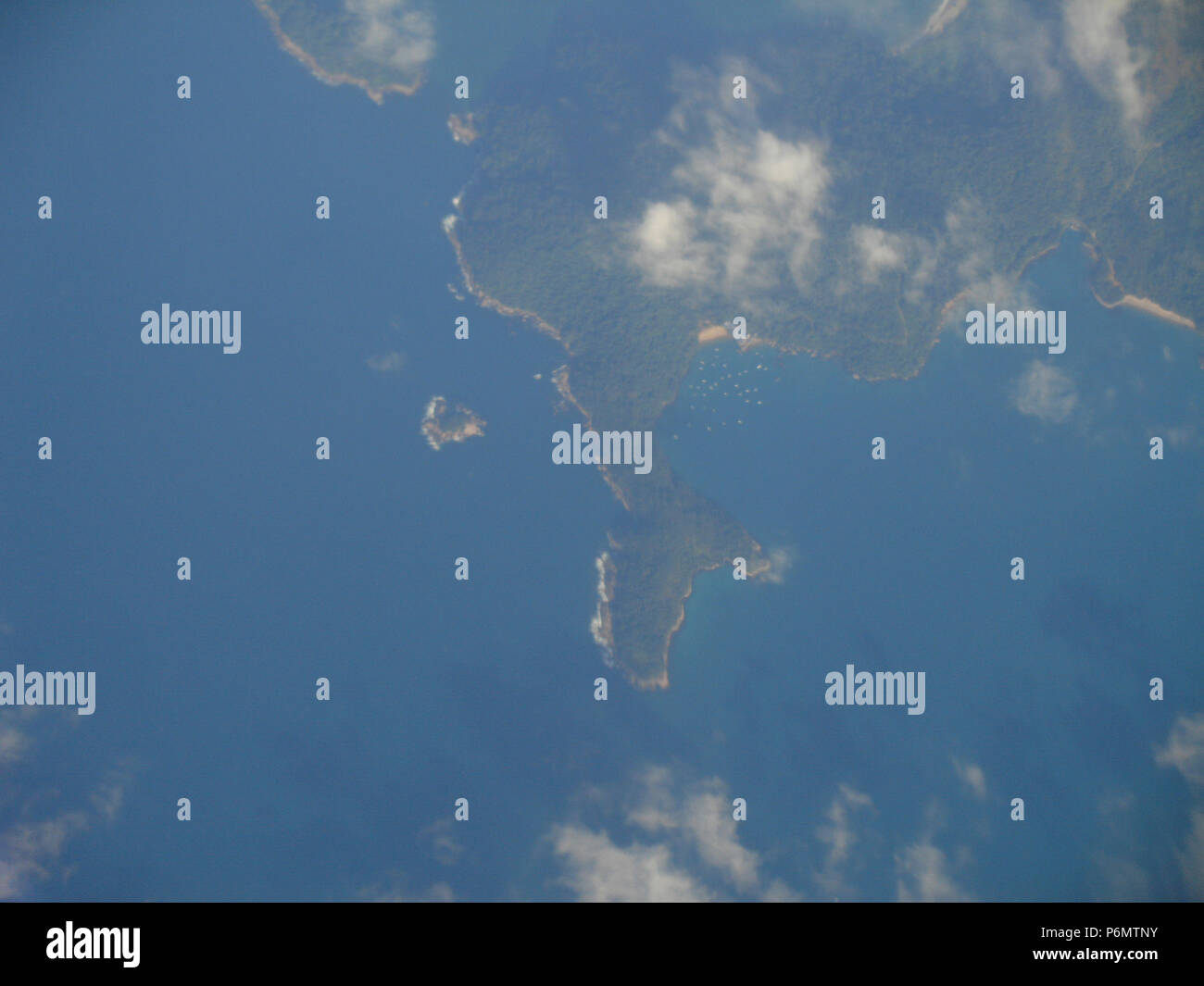Map aerial view rio de hi-res stock photography and images - Alamy