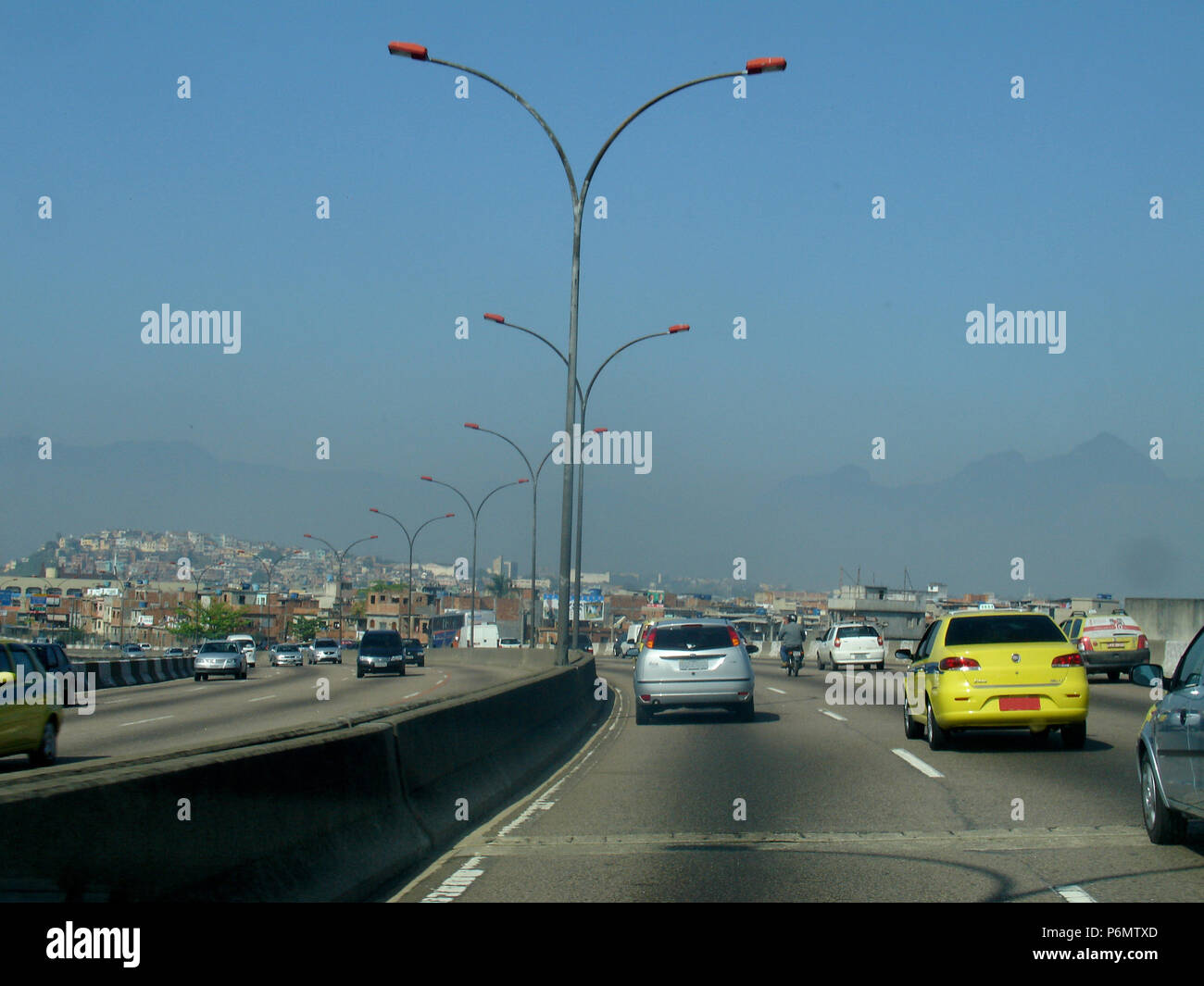 Traffic Avenue, Rio de Janeiro, Brazil Stock Photo - Alamy