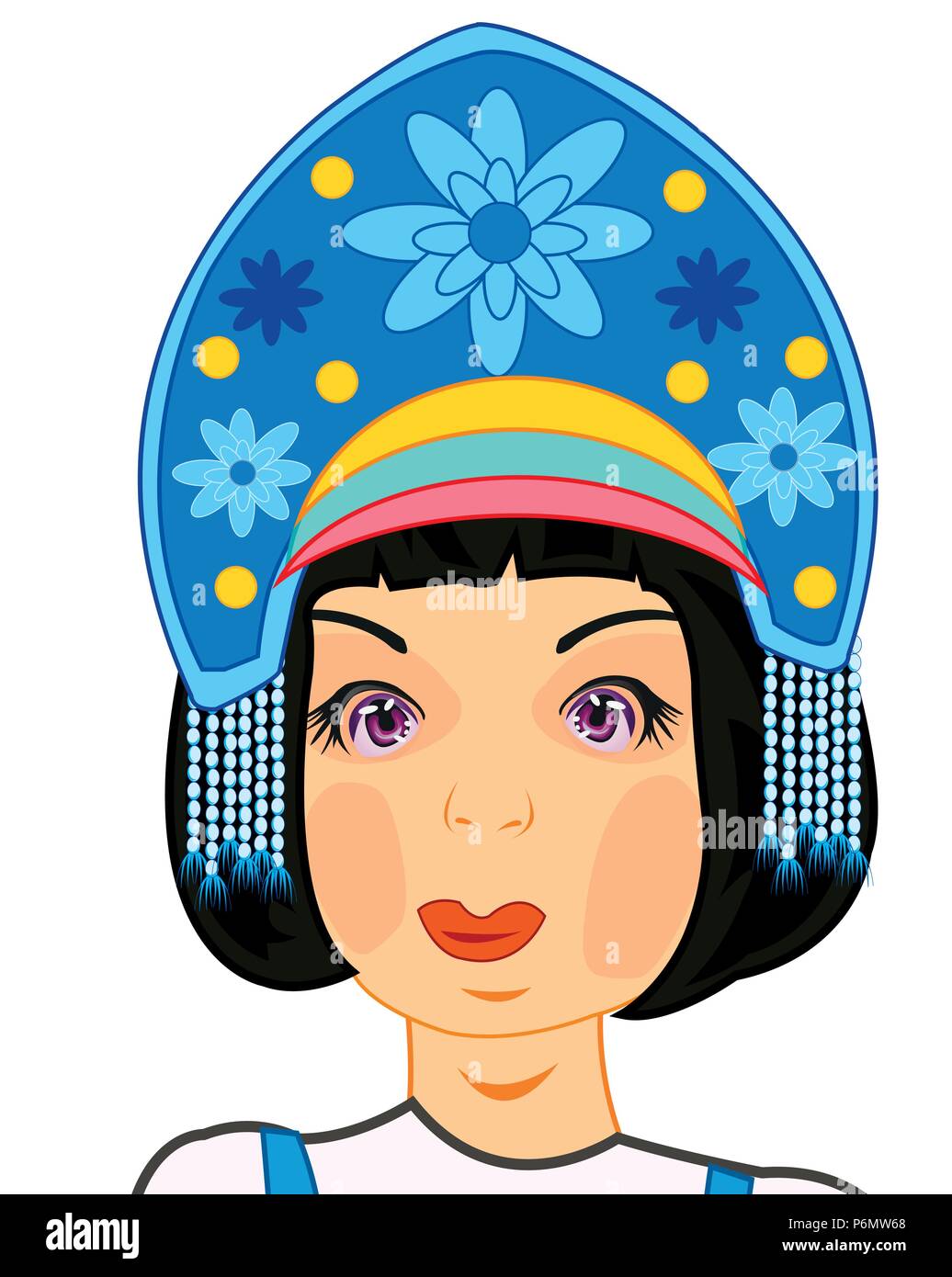 Festive headdress Stock Vector Images - Alamy