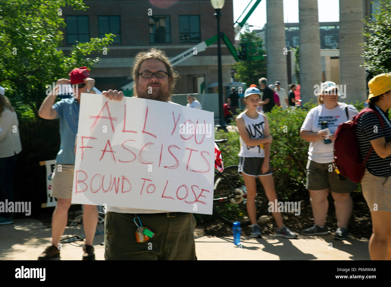 Families belong together us hi-res stock photography and images - Alamy