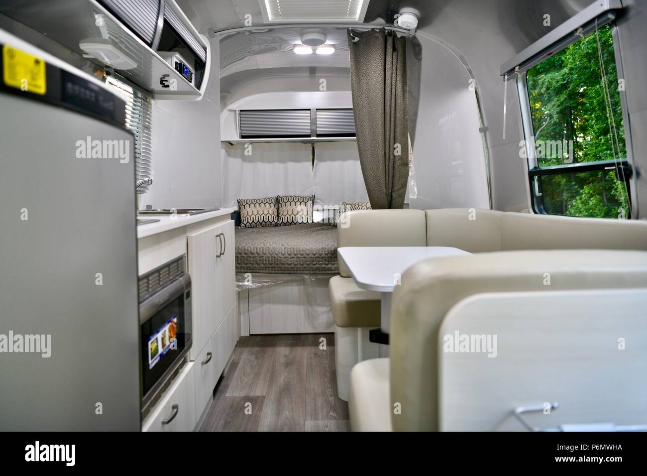 Airstream trailer interior hi-res stock photography and images - Alamy