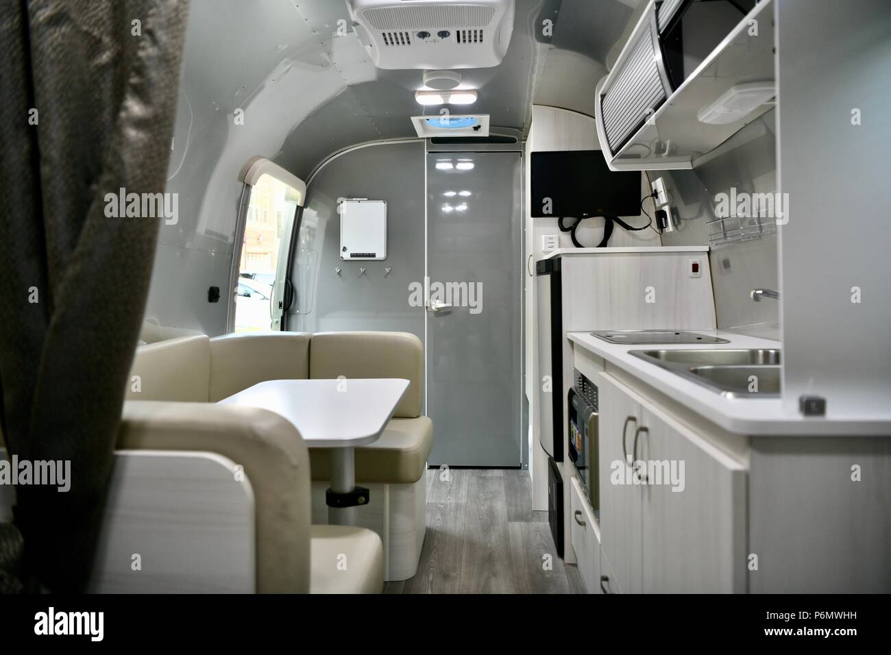 Airstream trailer interior hi-res stock photography and images - Alamy