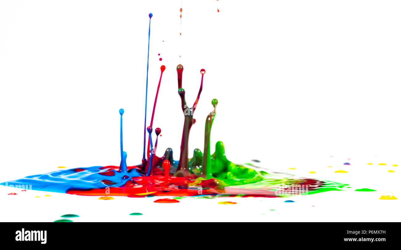 Color ink splash hi-res stock photography and images - Alamy