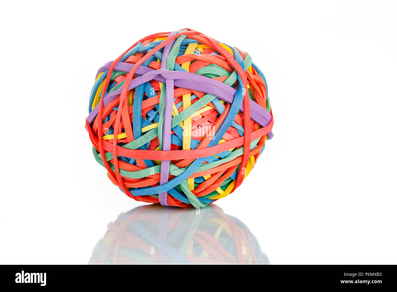 Tangled elastic bands hi-res stock photography and images - Alamy