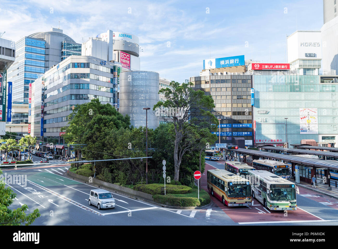 Tower of Wind by Japanese architect Toyo Ito, Yokohama Station, Nishi ...
