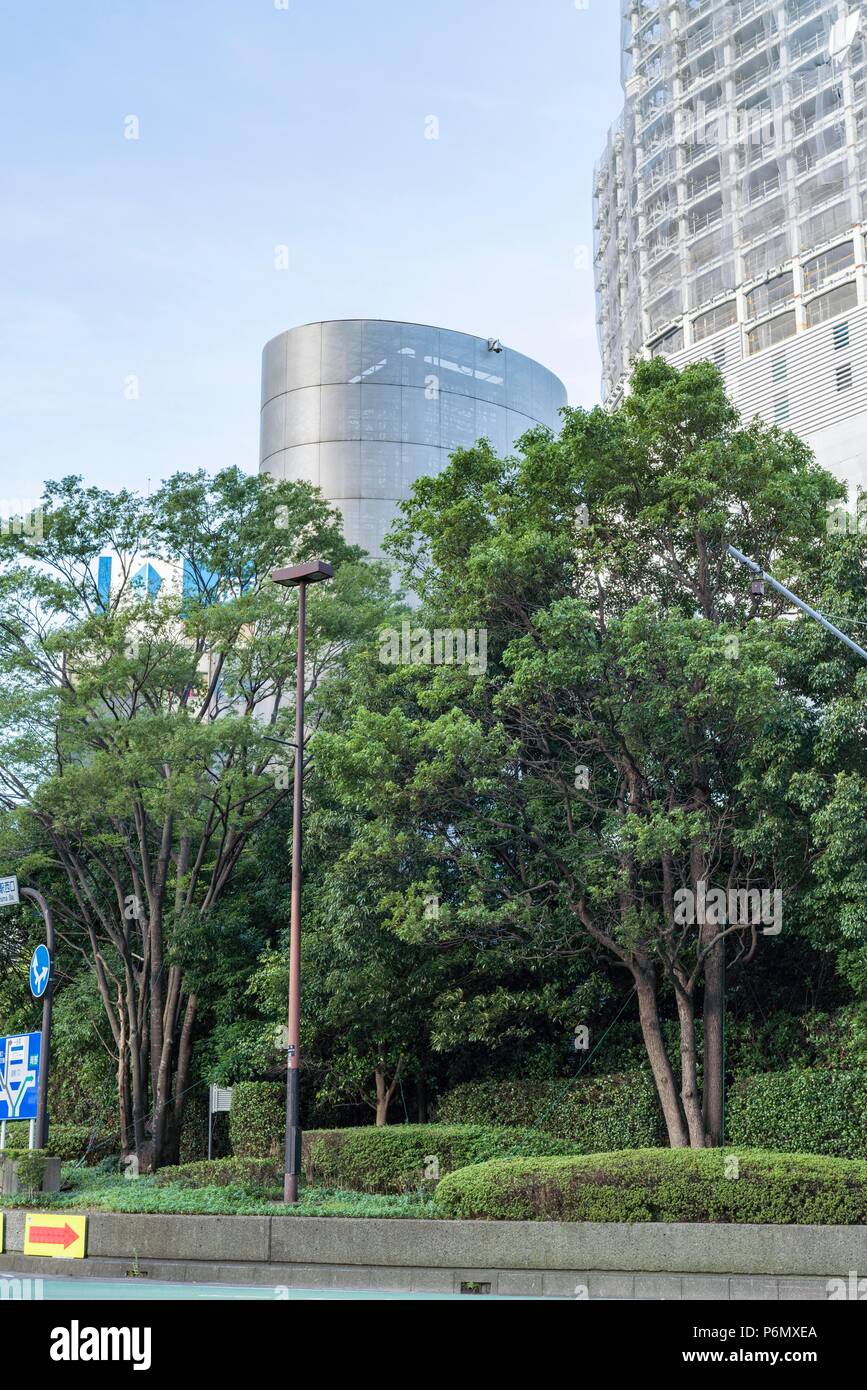 Tower of Wind by Japanese architect Toyo Ito, Yokohama Station, Nishi ...