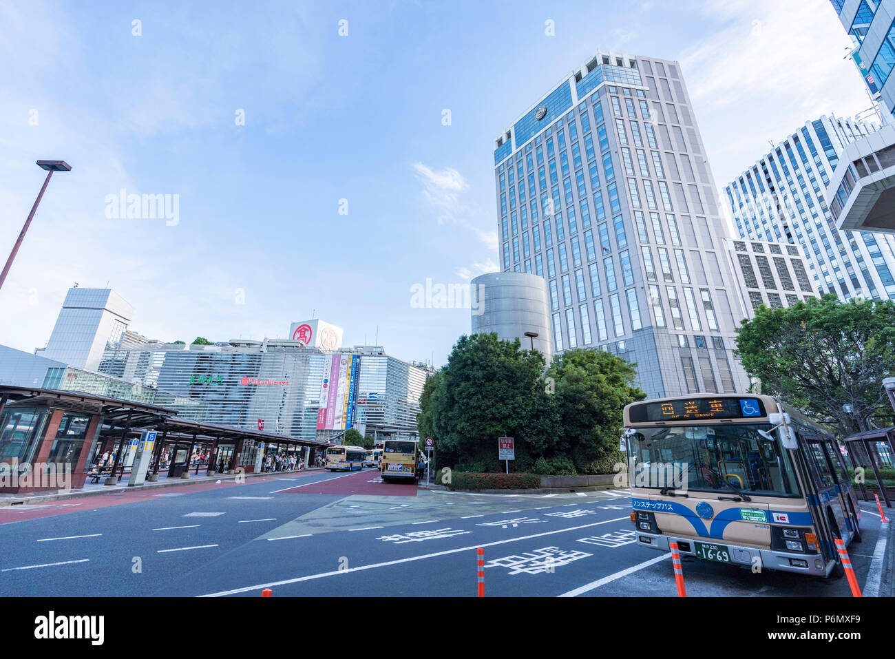 Tower of Wind by Japanese architect Toyo Ito, Yokohama Station, Nishi ...