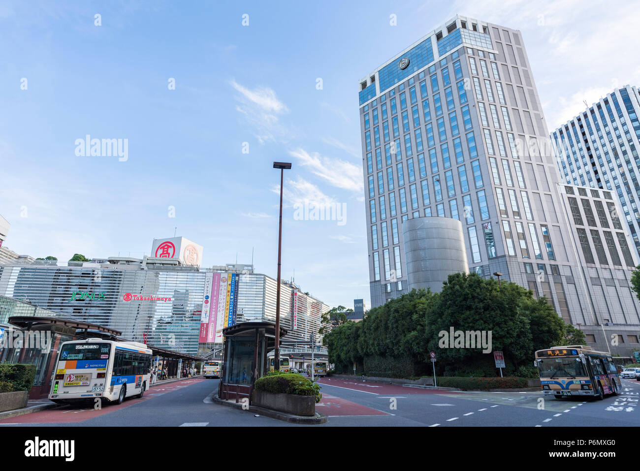 Tower of Wind by Japanese architect Toyo Ito, Yokohama Station, Nishi ...
