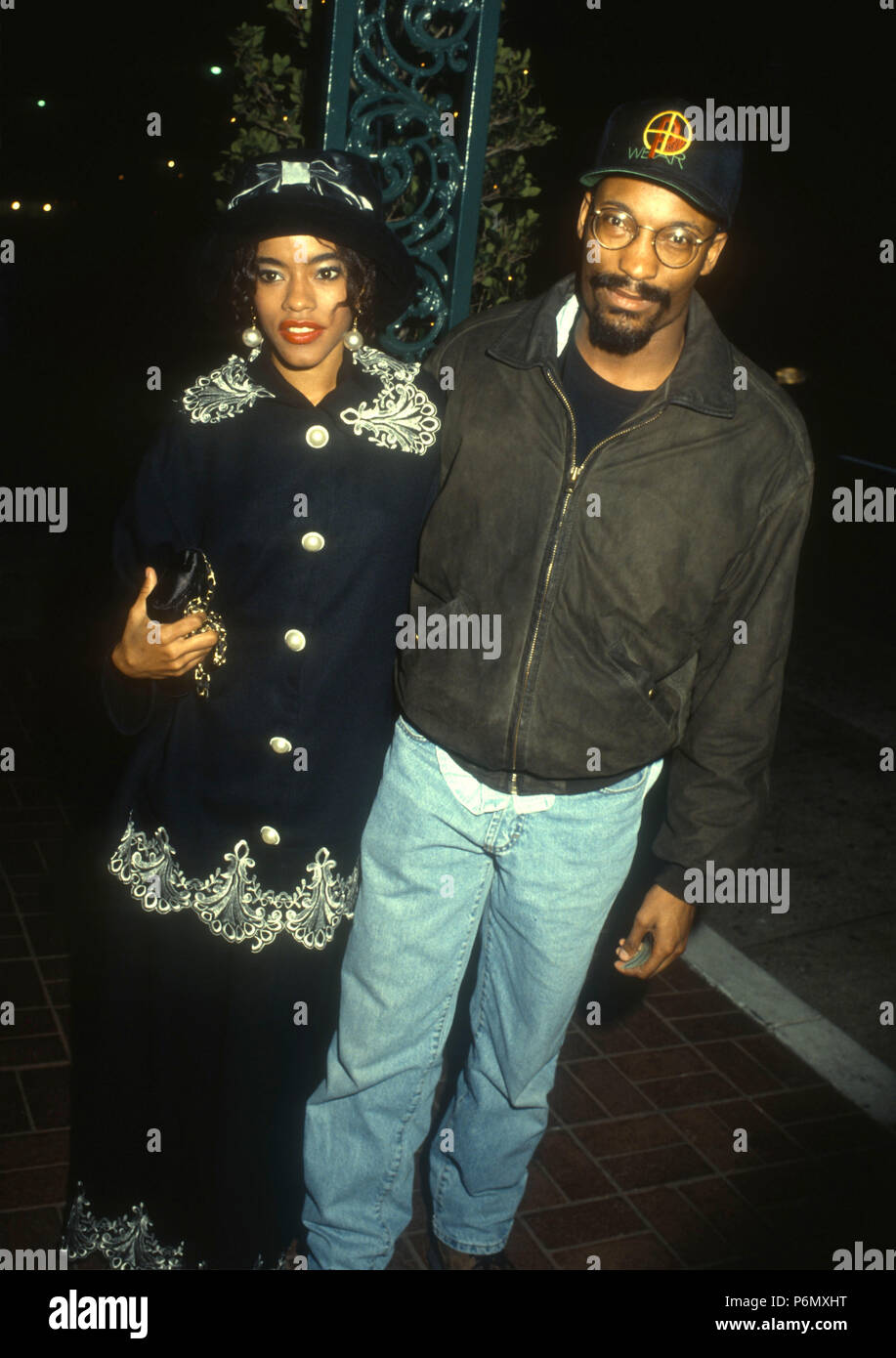 WEST HOLLYWOOD, CA - JANUARY 8: (L-R) Tasha Lewis and director John ...