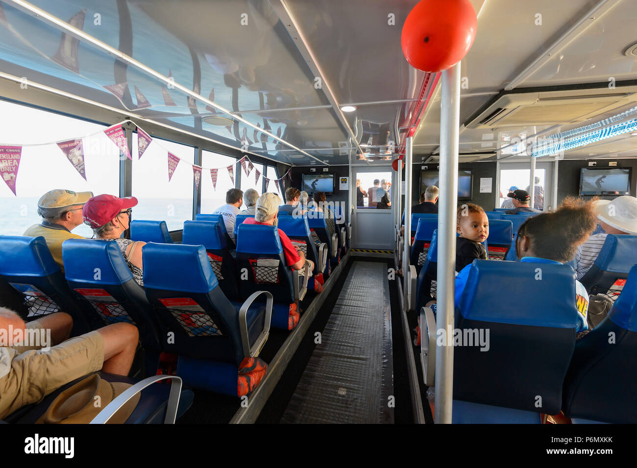 Ferry boat interior hi-res stock photography and images - Alamy