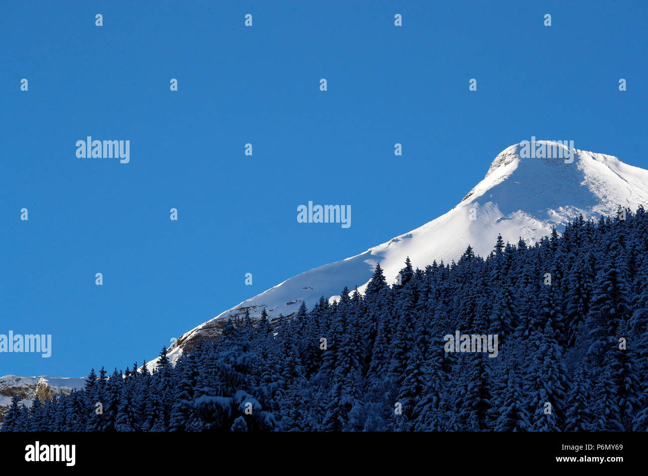 French Alps. Le Mont Joly. Saint-Gervais. France Stock Photo - Alamy
