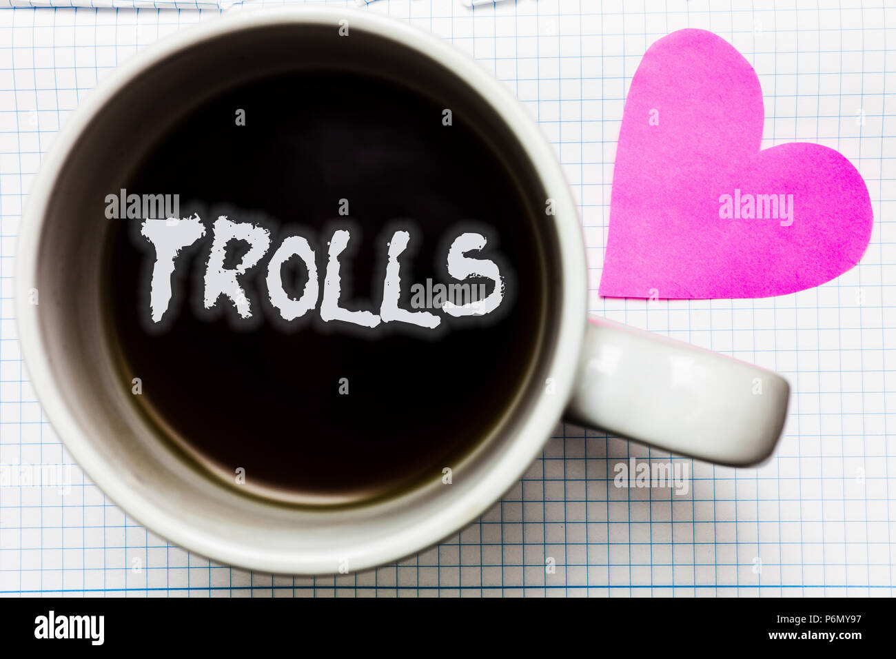 Word writing text Trolls. Business concept for Online troublemakers ...