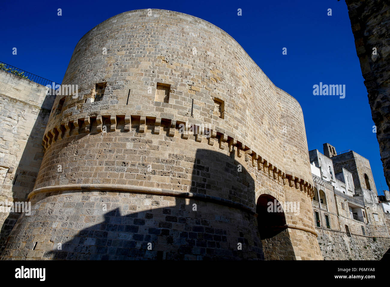Otranto fortified city, Italy Stock Photo - Alamy