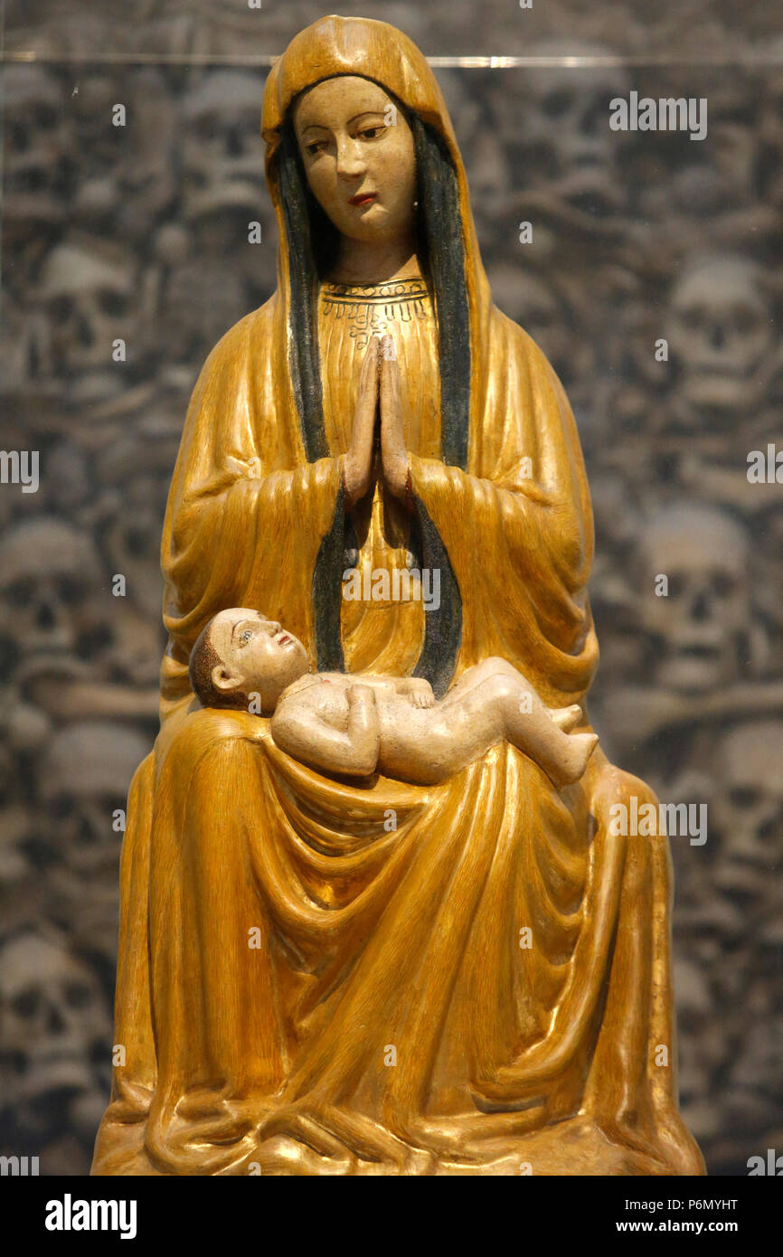 Chapel of the martyrs in Otranto Duomo (cathedral), Italy Stock Photo ...