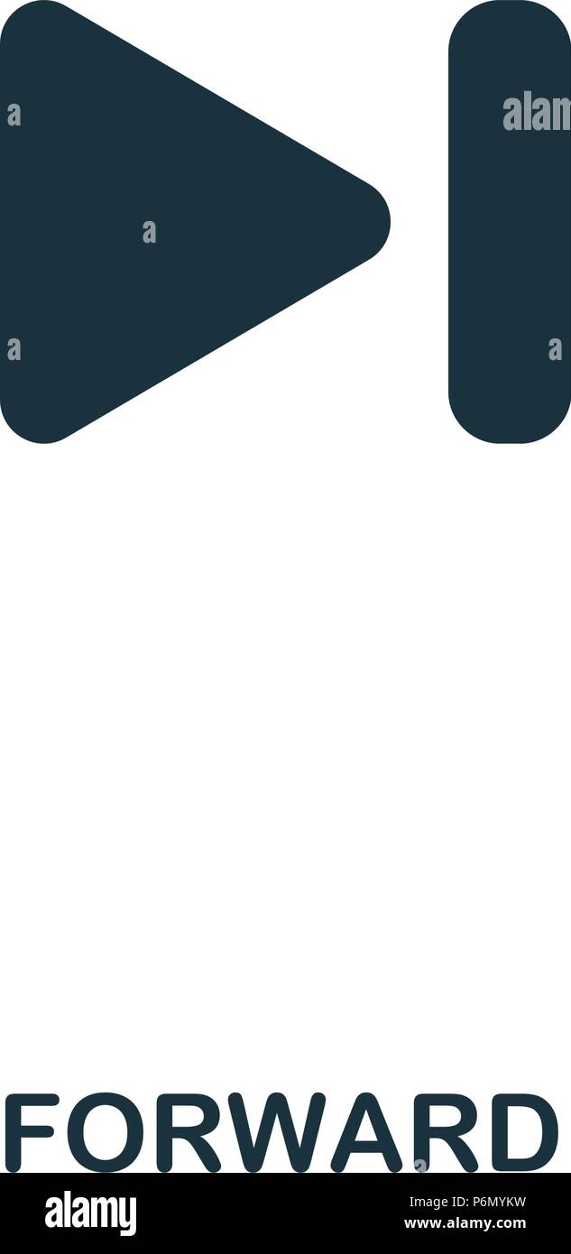 Black button fast forward sign Stock Vector Images - Alamy