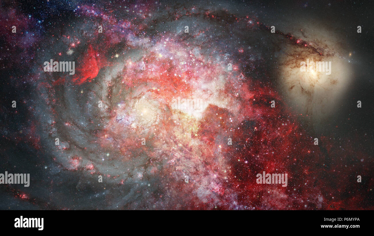 Nebula gas cloud in deep outer space. Elements of this image furnished ...