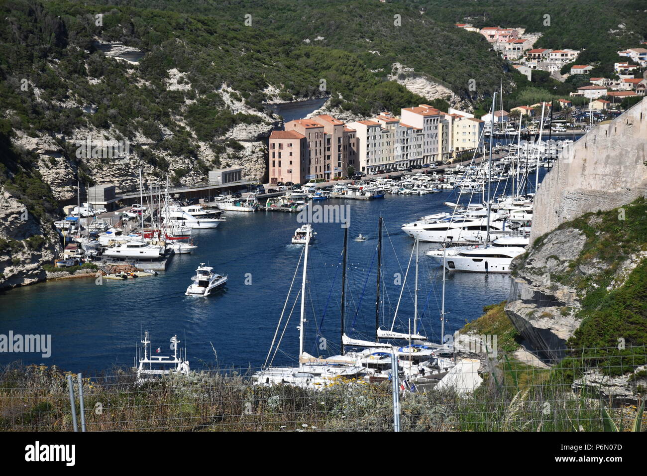 Port of Bonifacio Stock Photo - Alamy