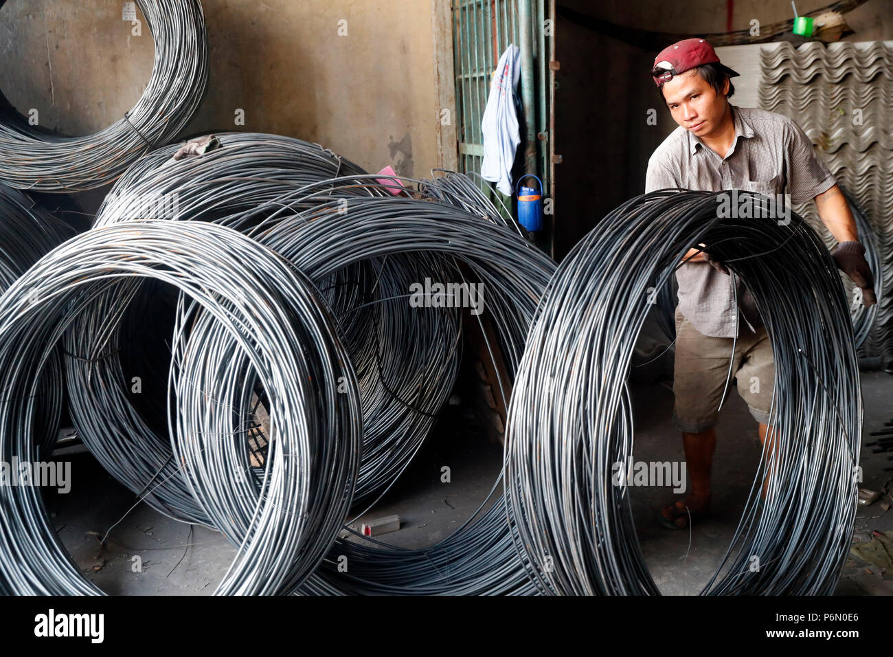 Steel rebar for concrete reinforcing construction building industry ...