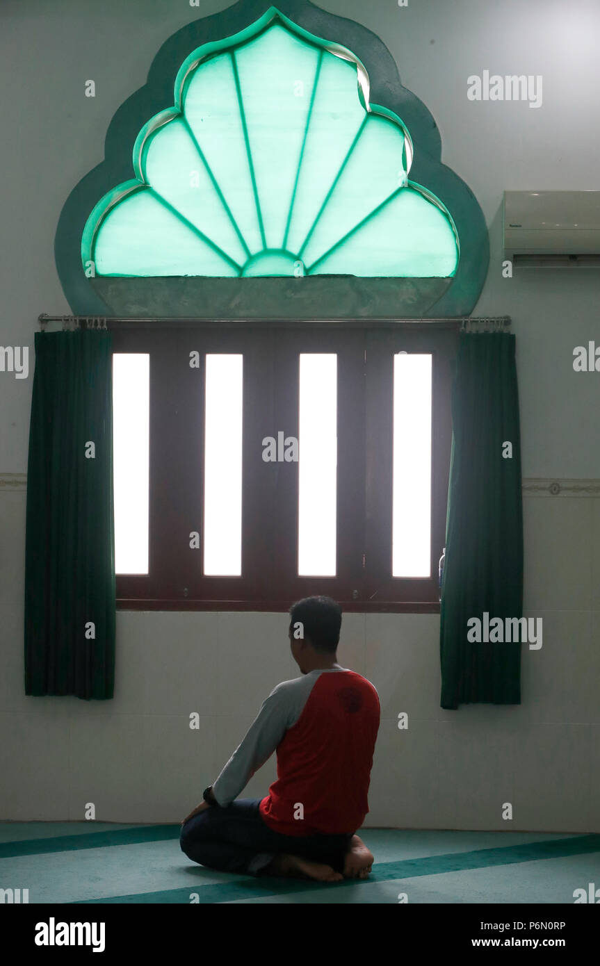 Masjid Al Rahim Mosque. Muslim praying. Ho Chi Minh City. Vietnam Stock ...