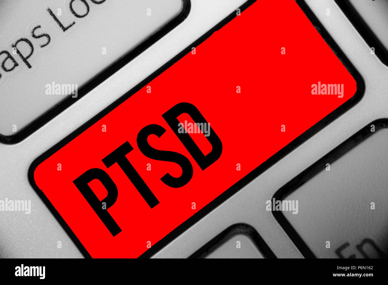 Handwriting text writing Ptsd. Concept meaning Post Traumatic Stress ...