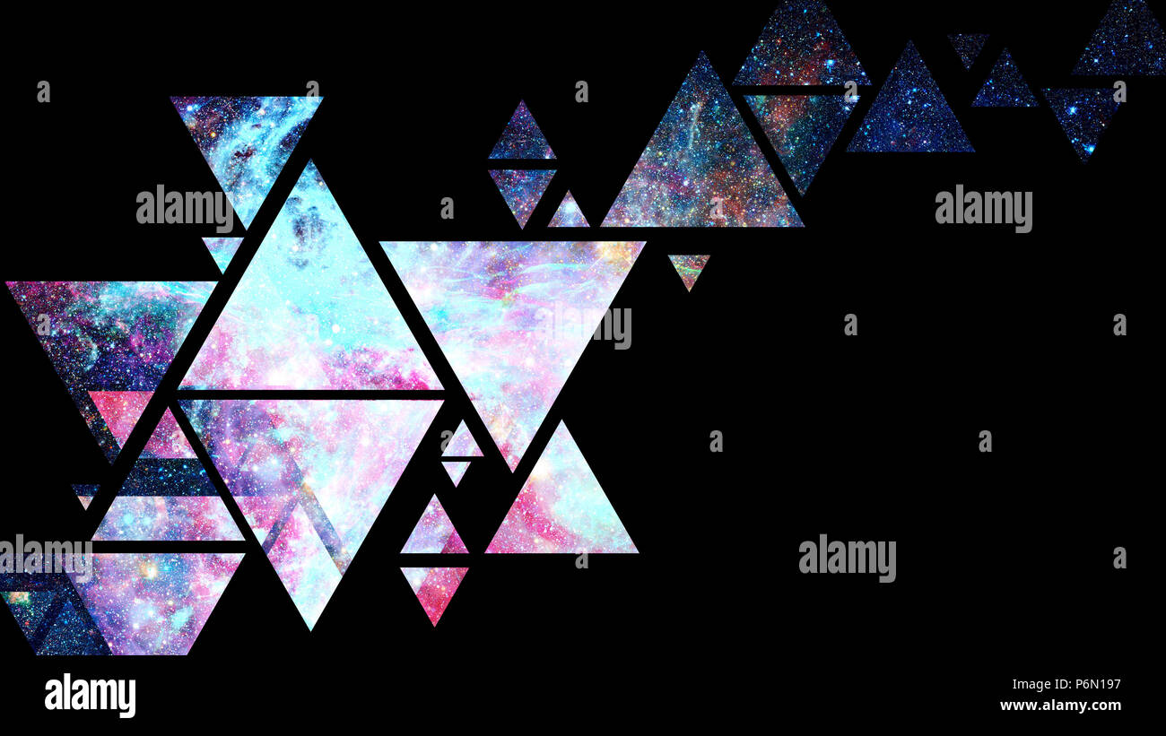 Space and geometry design. Minimal art concept. Abstract background ...